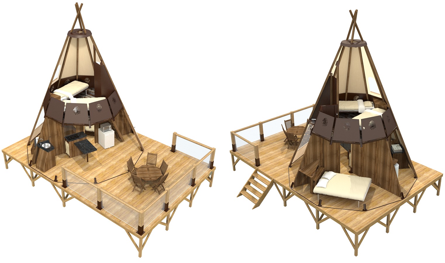 TIPI Tent - Camping King's